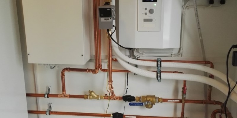 Jäspi Basic Split ilma-vesilämpöpumpun asennus, Jyväskylä / Keski-Suomi - LVI-Nero Oy