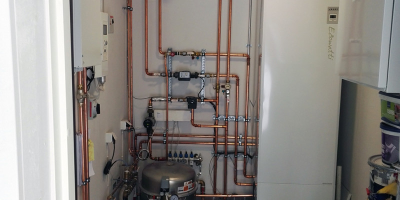 Ilma-vesilämpöpumpun asennus, Keski-Suomi | LVI-Nero, Jyväskylä