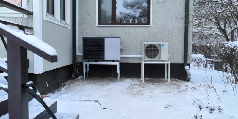 Ilma-vesi- ja ilmalämpöpumpun asennus - Jyväskylä / Keski-Suomi